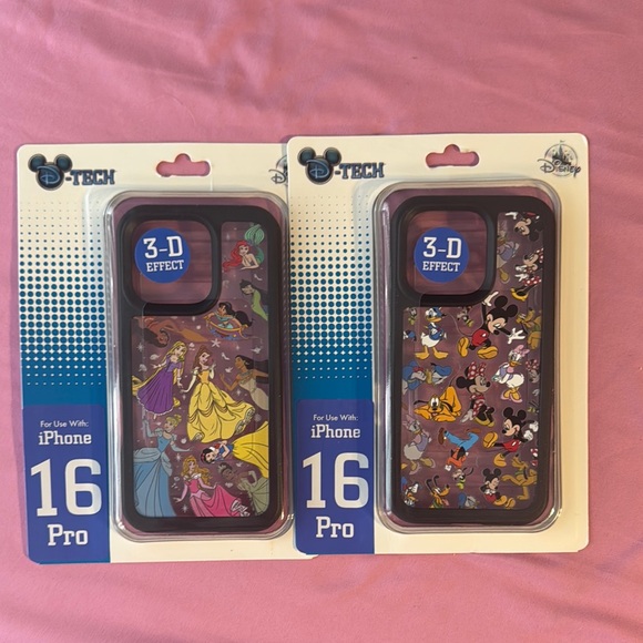 Disney | Cell Phones & Accessories | Nwt 6 Pro Iphone Cases X2 Disney ...